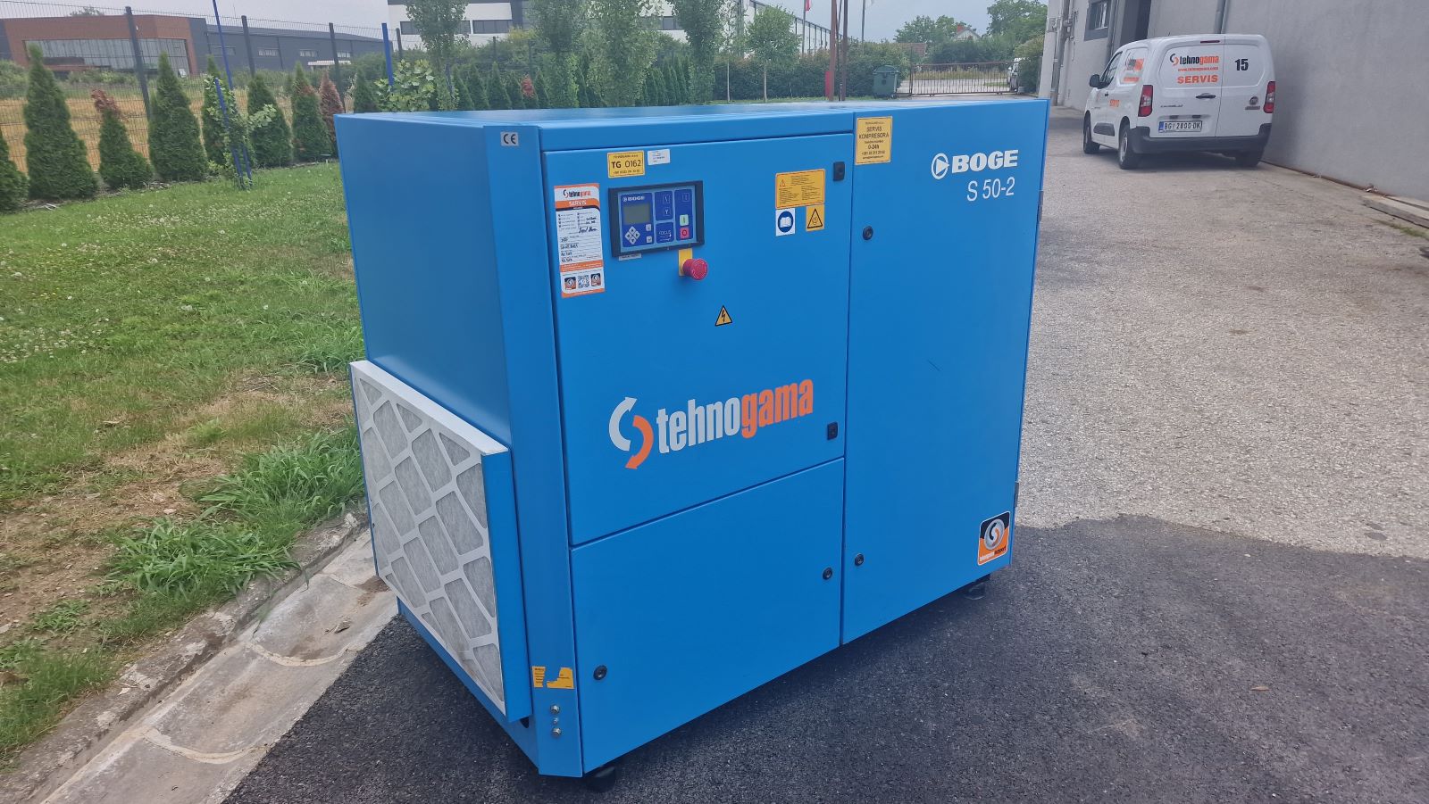 Polovni vijčani kompresori - Tehnogama Šimanovci, kompresori, vijcani kompresori, klipni ...