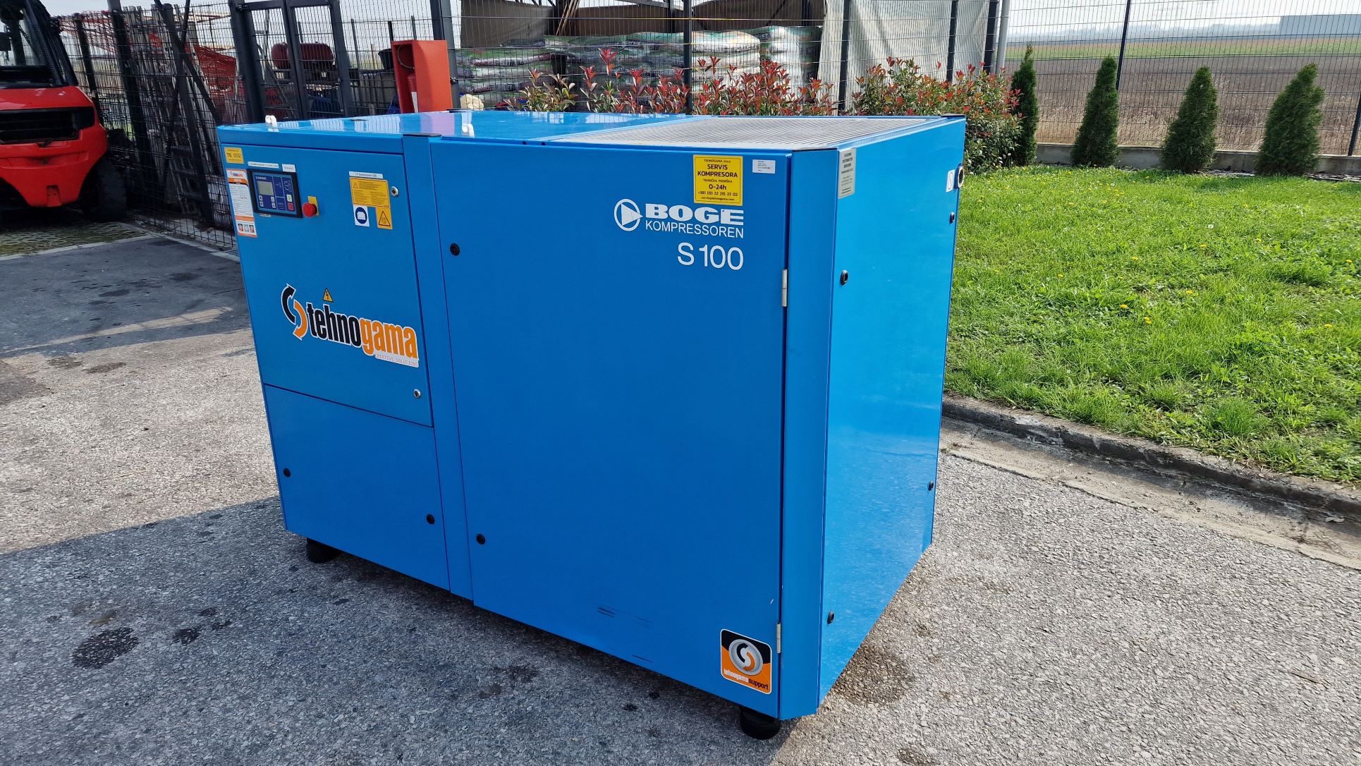 Polovni vijčani kompresori - Tehnogama Šimanovci, kompresori, vijcani ...