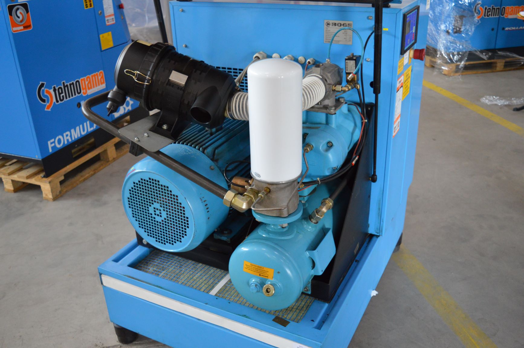 Polovni vijčani kompresori - Tehnogama Šimanovci, kompresori, vijcani kompresori, klipni ...