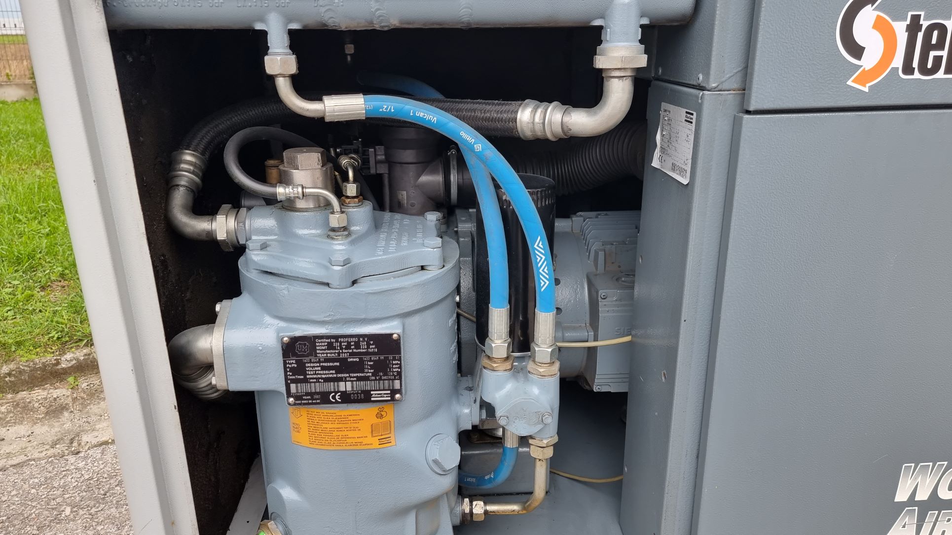 Polovni vijčani kompresori - Tehnogama Šimanovci, kompresori, vijcani kompresori, klipni ...